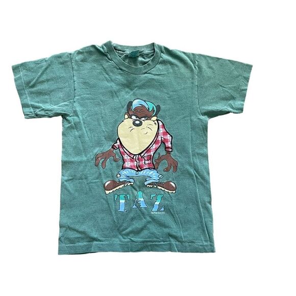 Warner Bros. | Tops | Vintage 995 Looneytunes Tasmanian Devil Tazzs ...